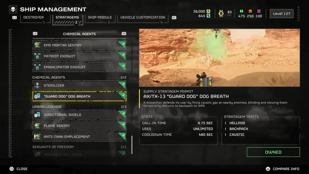 Helldivers 2: Guard Dogs – Which One Is Best?