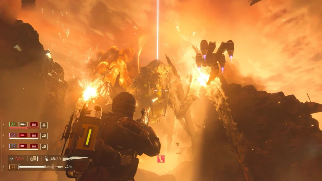 Helldivers 2 – How to Kill Bile Titans Effectively