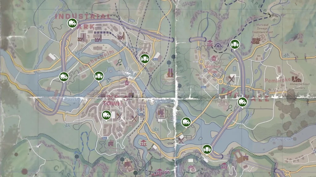 Dying Light: The Beast – All Military Convoy Locations