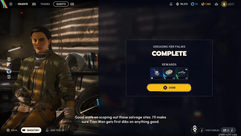 ARC Raiders: How to Complete "Greasing Her Palms" Quest