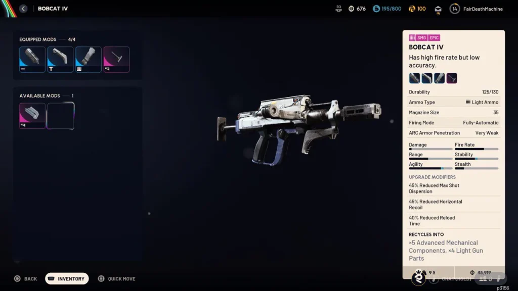 ARC Raiders Bobcat Build Guide: Best Mods for PvP