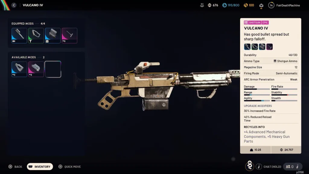 ARC Raiders Vulcano Build Guide – Best Shotgun Attachments